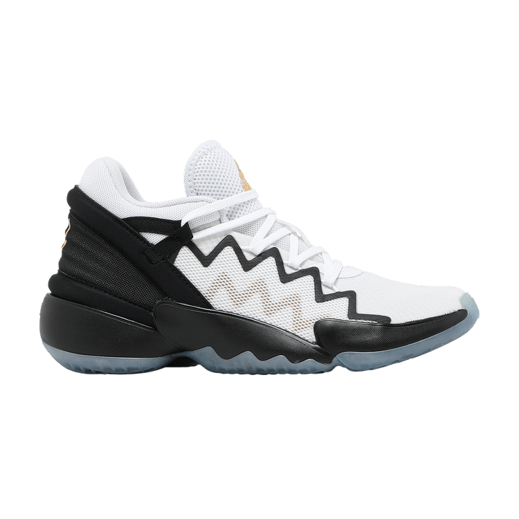 adidas D.O.N. Issue #2 White Black Gold – Side Kicks