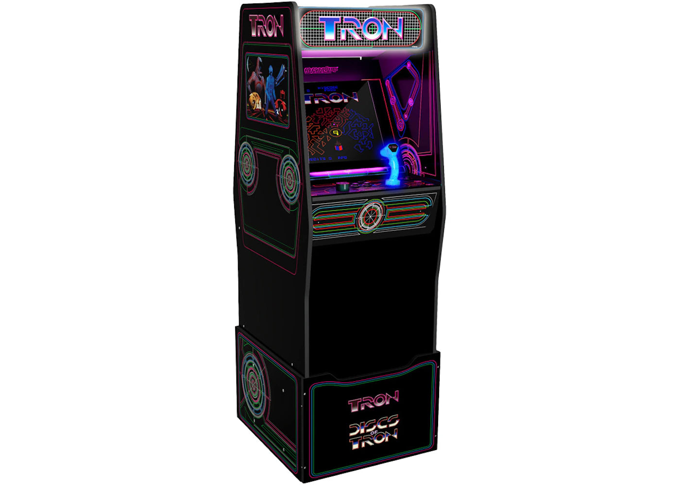 Arcade1UP Tron Arcade Machine – Side Kicks