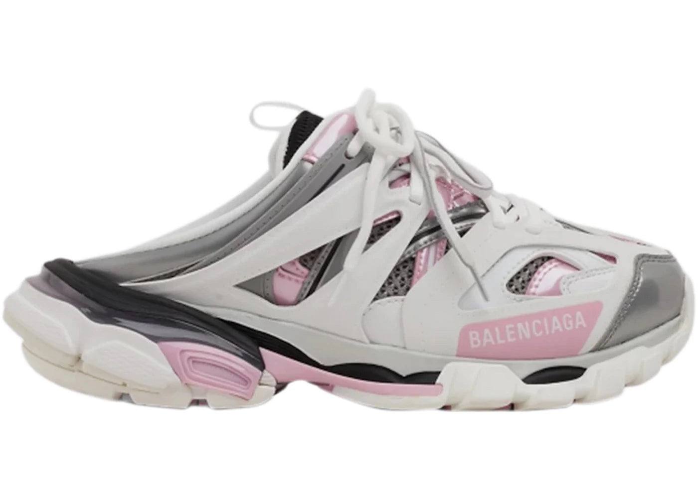 Balenciaga Track Mule White Pink (Women's) – Side Kicks