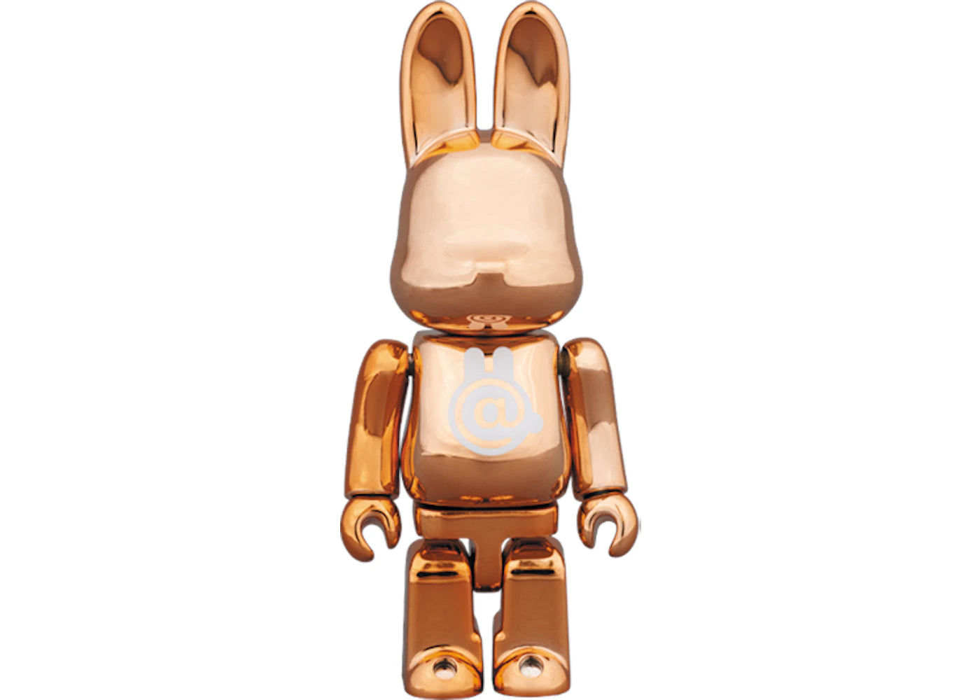 Bearbrick Rabbrick CHROME 100% COPPER – Side Kicks