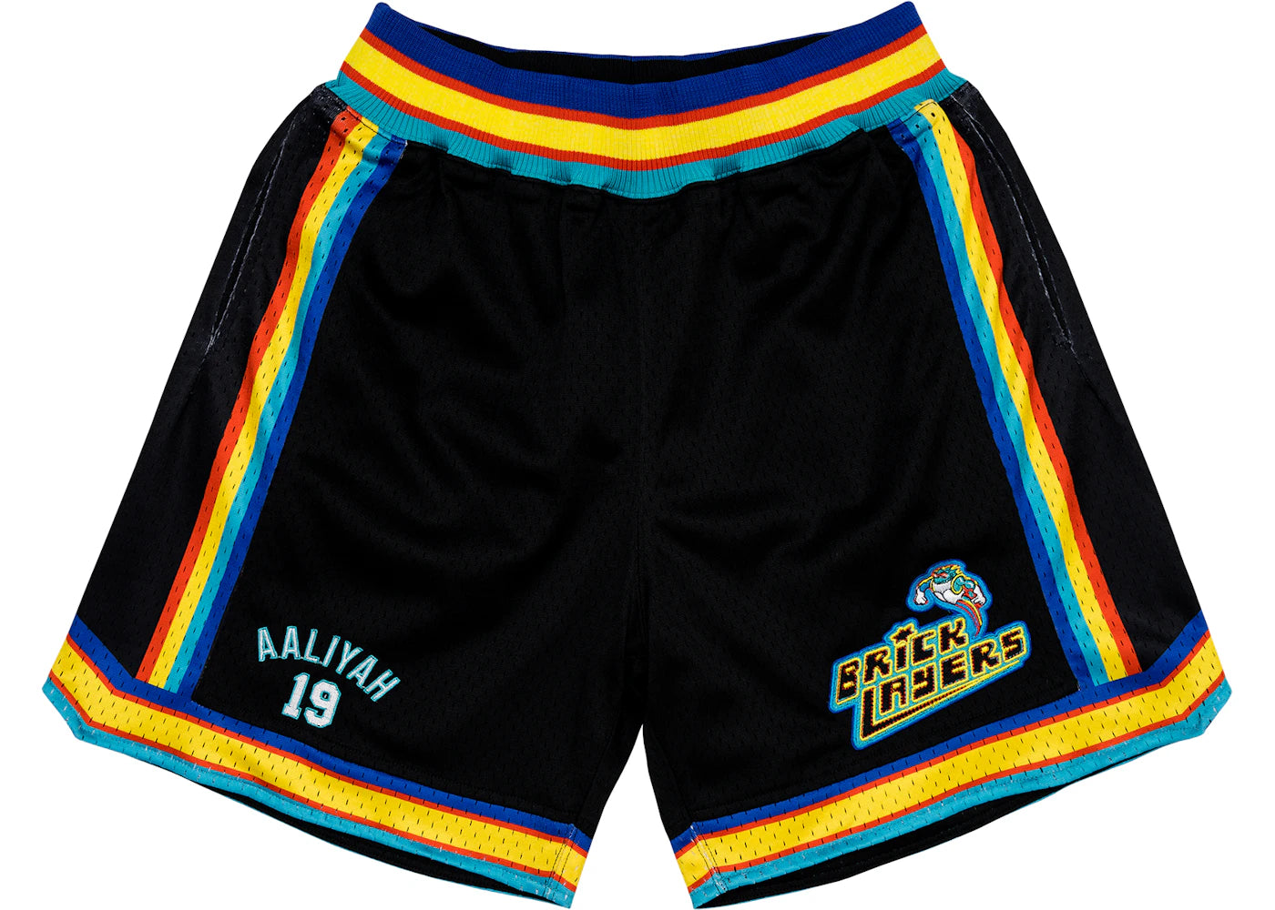 Chalk Line MTV Bricklayers X Aaliyah Venice Shorts Black – Side Kicks