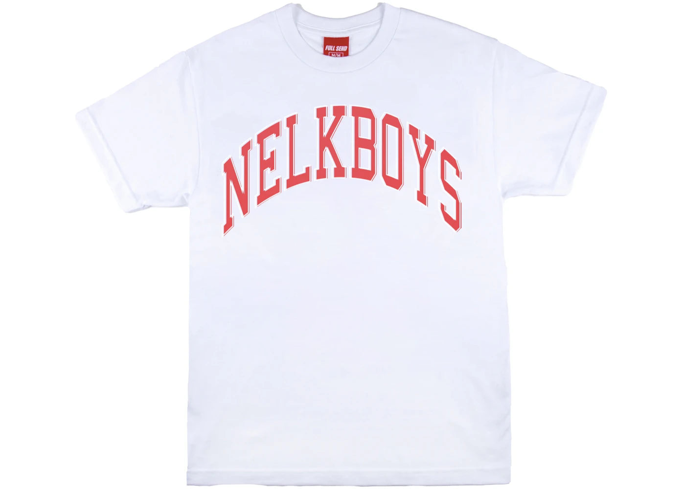 Full Send Nelk Boys Arch Tee White – Side Kicks