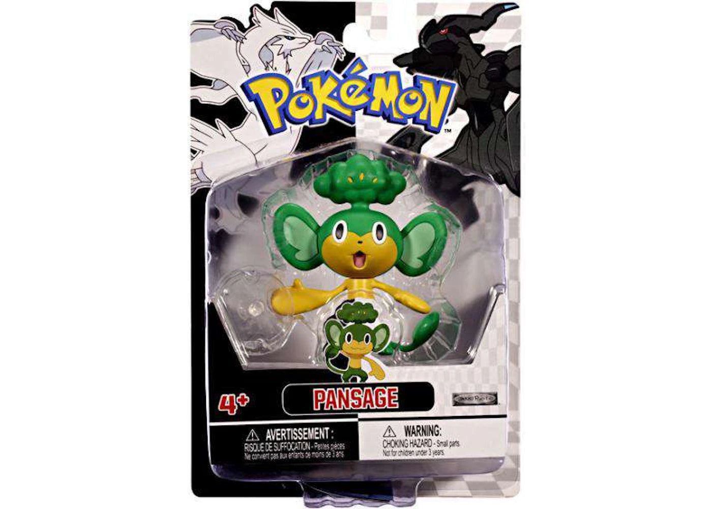 Jakks Pacific Pokemon Series 2 Basic Pansage Figure – Side Kicks