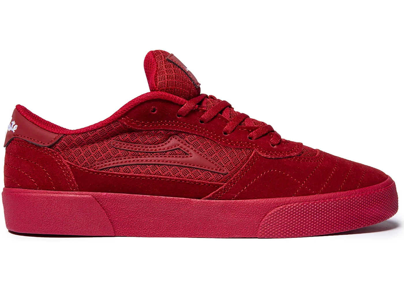 Lakai Cambridge Chocolate Skateboards Reflective Red – Side Kicks