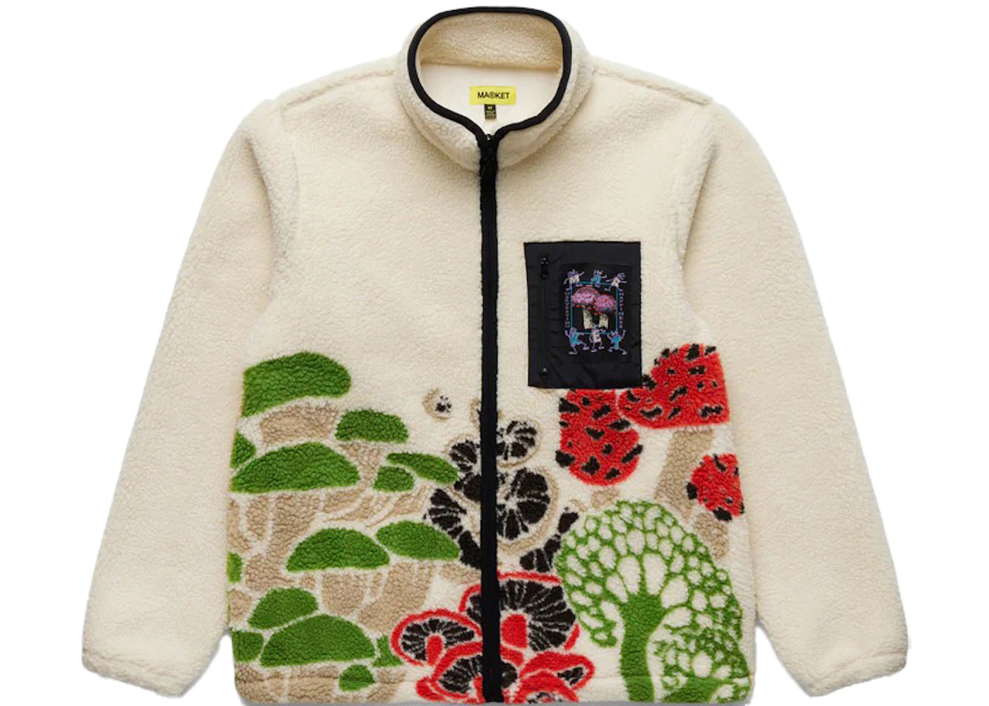 Mycology Sherpa Fleece Jacketnull