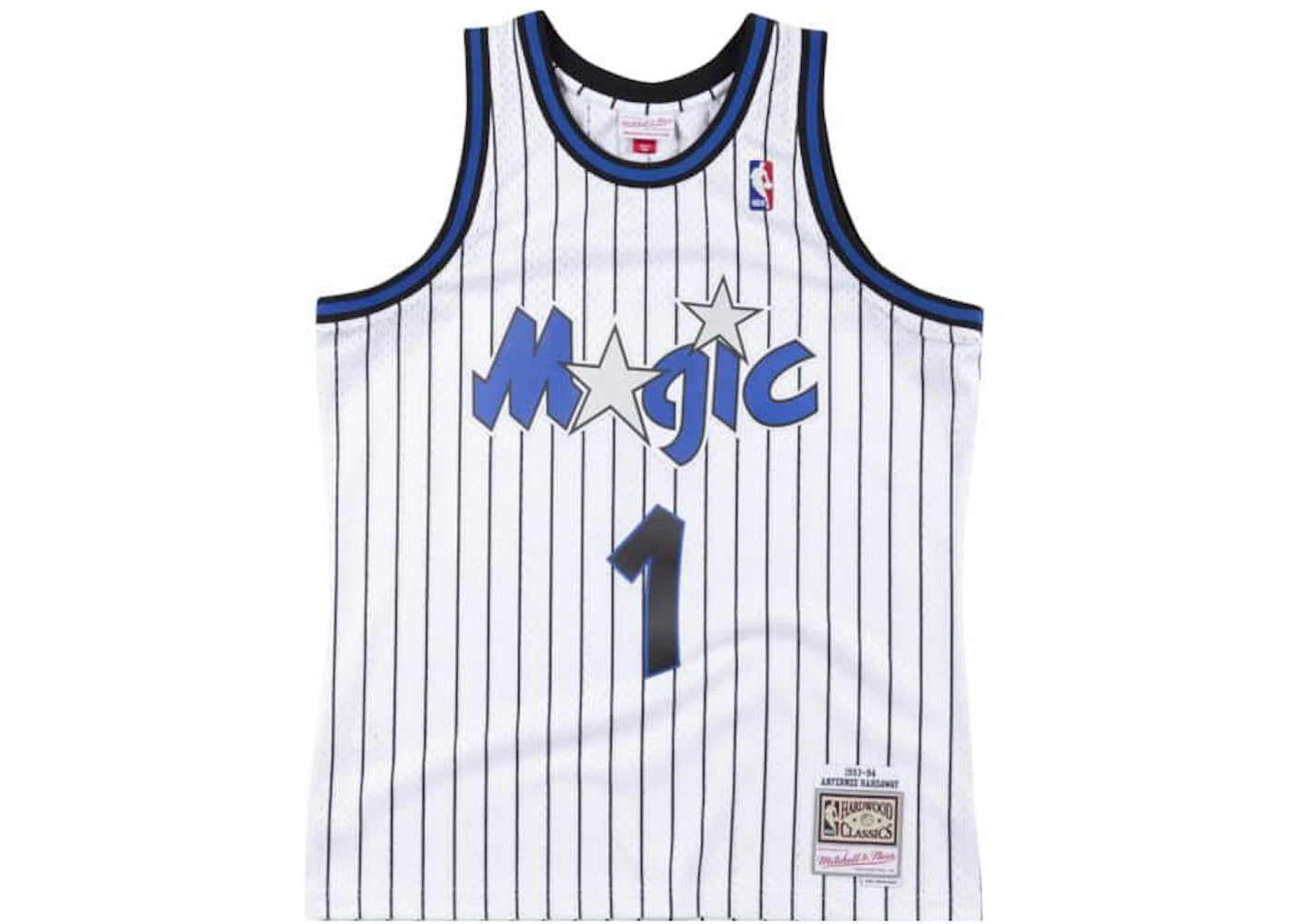Mitchell & Ness Orlando Magic 1993-94 Anfernee Hardaway Swingman Jerse ...
