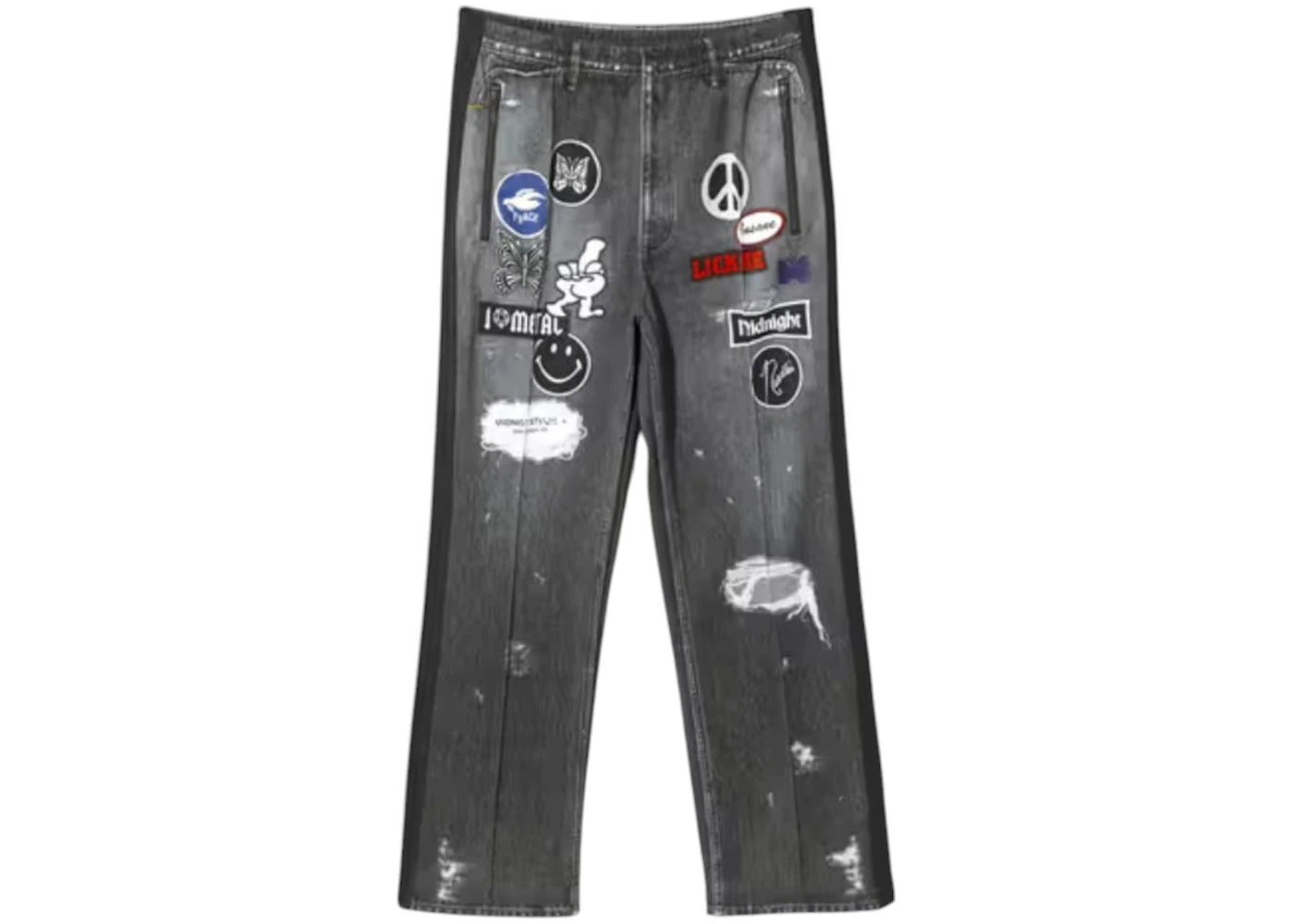 Needles x Midnight Studios Track Pant Black – Side Kicks