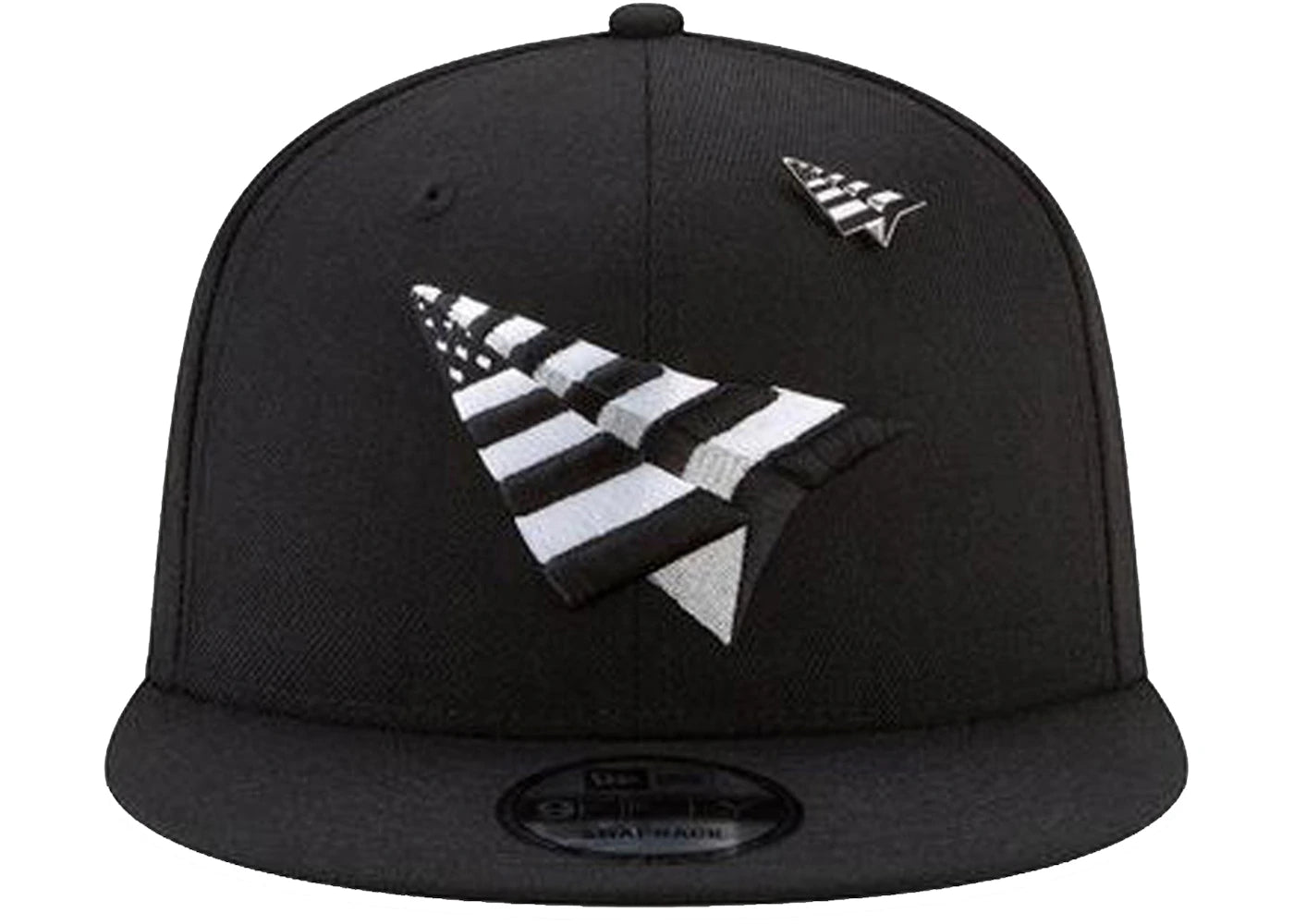 New Era x Paper Planes Original Crown 9Fifty Snapback Hat Black/Black – Side Kicks