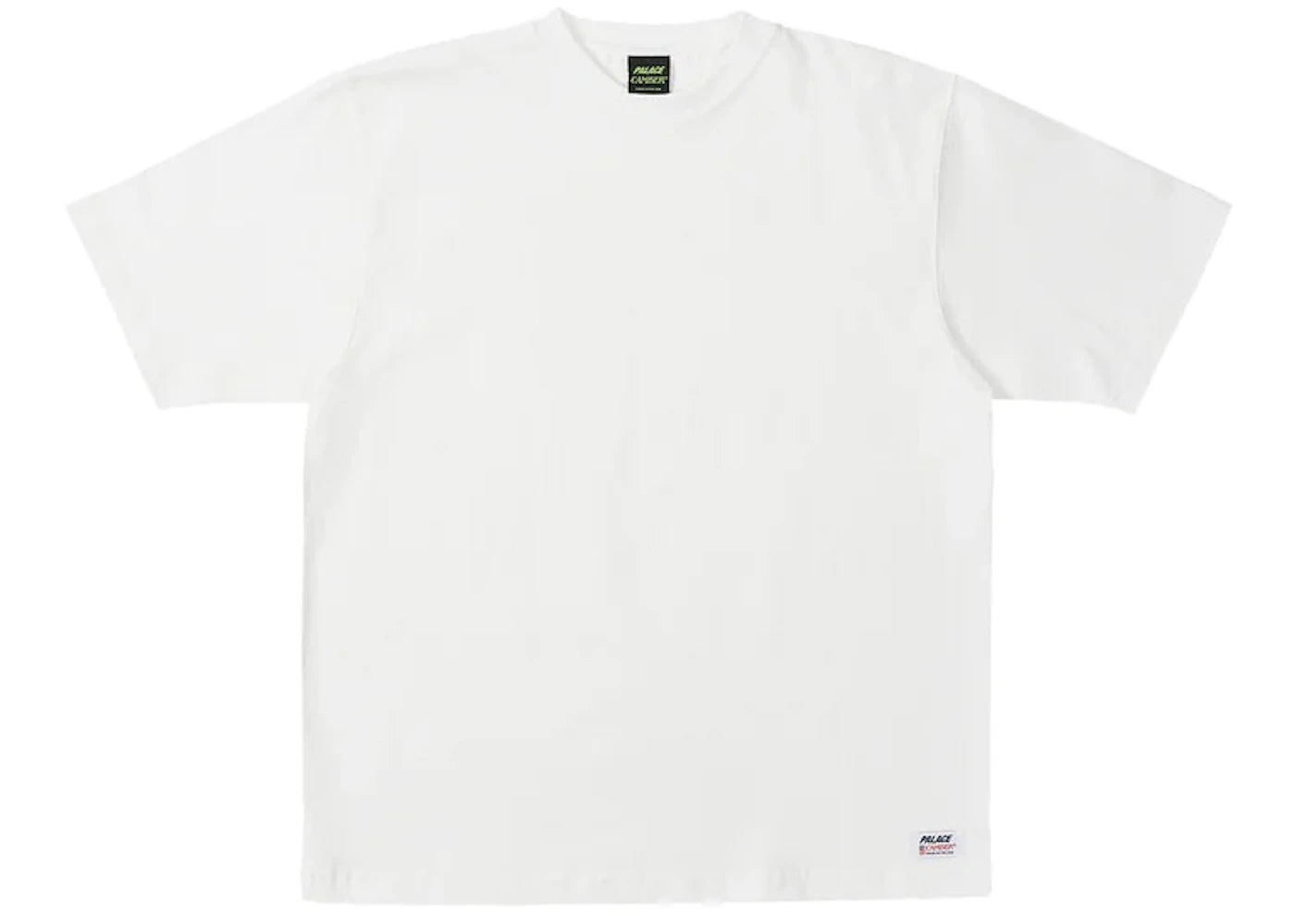 Palace Camber T-Shirt White – Side Kicks