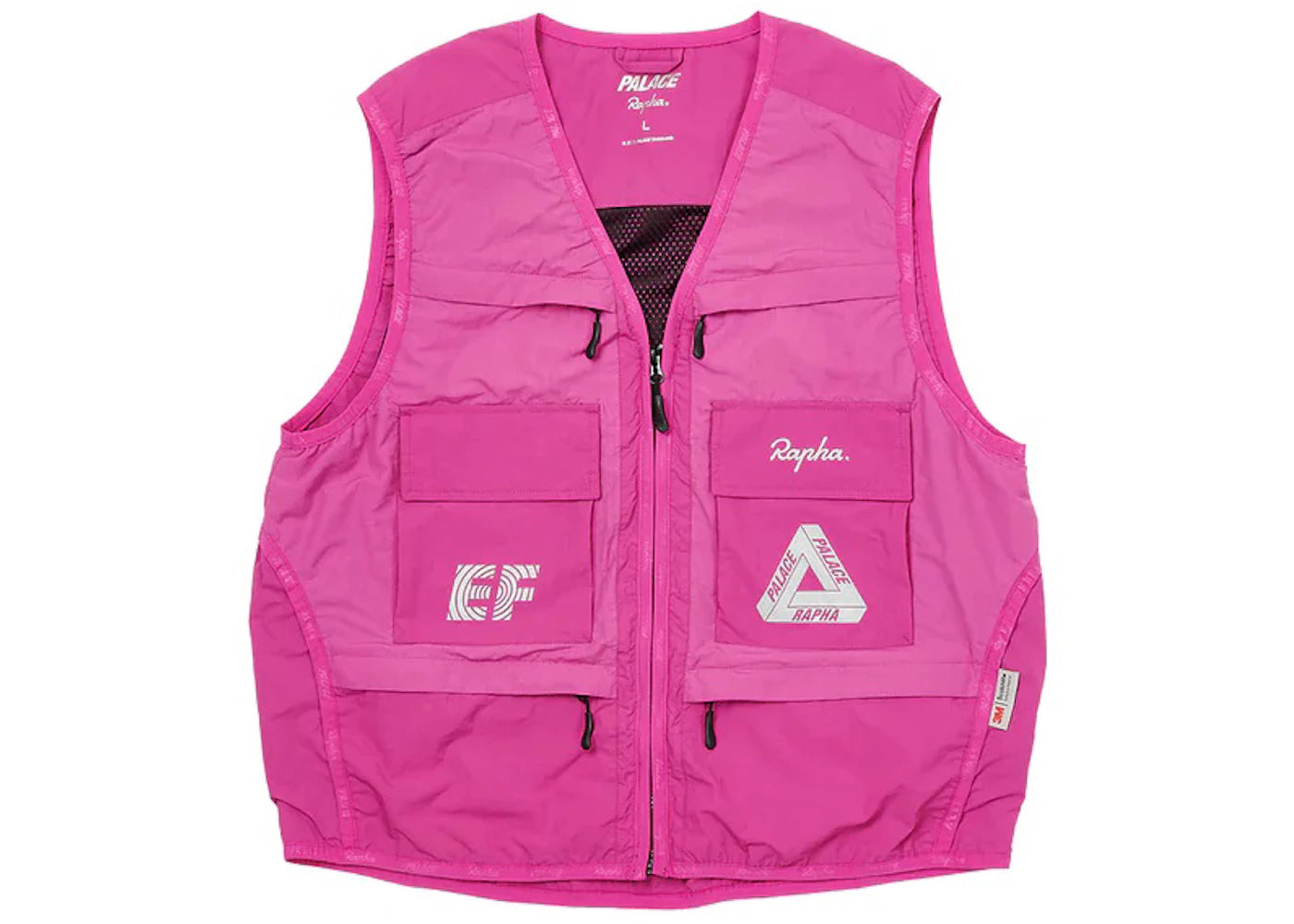 Palace x Rapha EF Education First Utility Vest Pink – Side Kicks