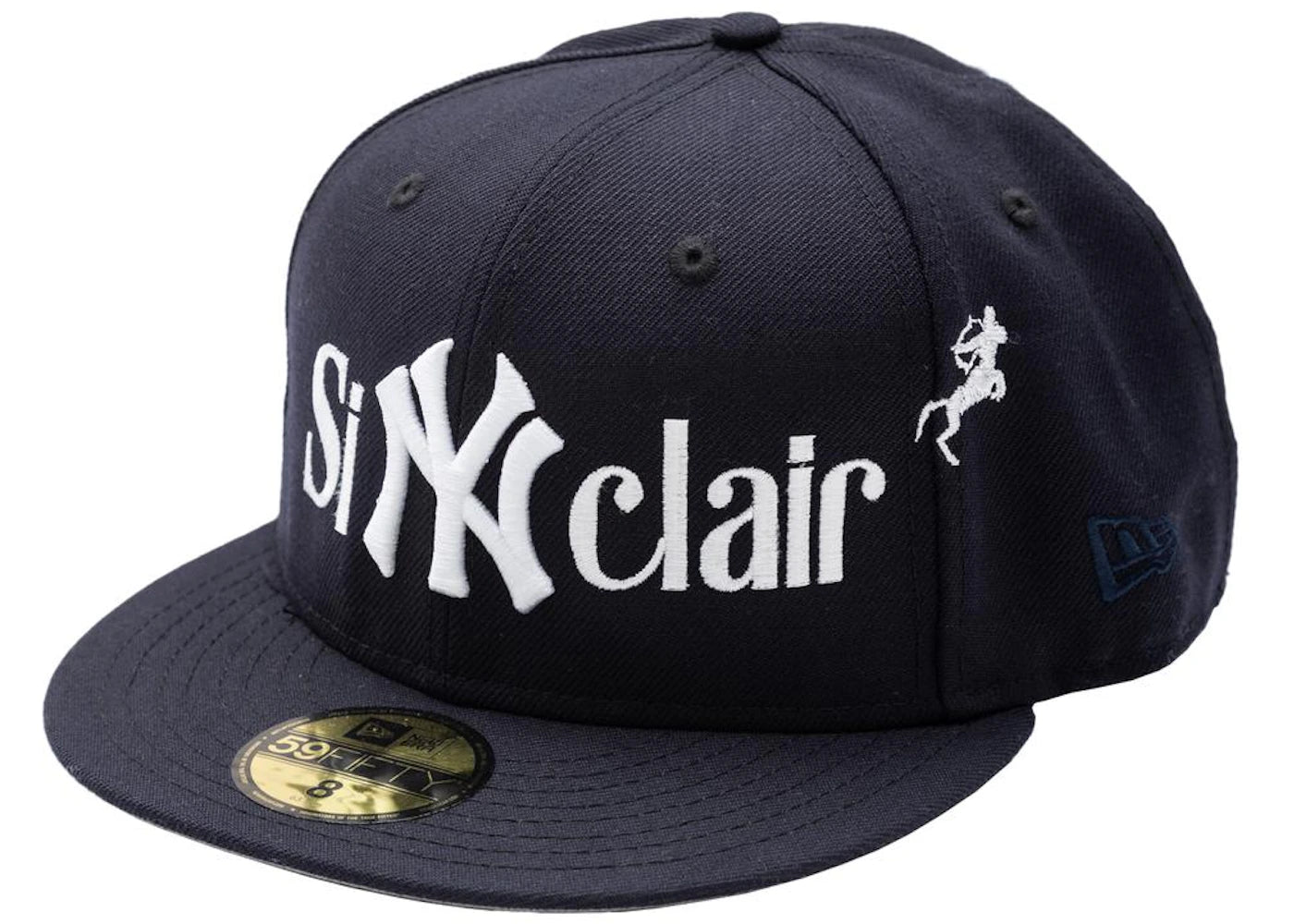Sinclair Global New Era Bring NY Back 59Fifty Fitted Hat Navy – Side Kicks
