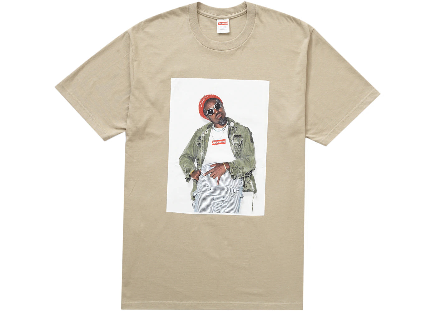 Supreme André 3000 Tee Stone – Side Kicks