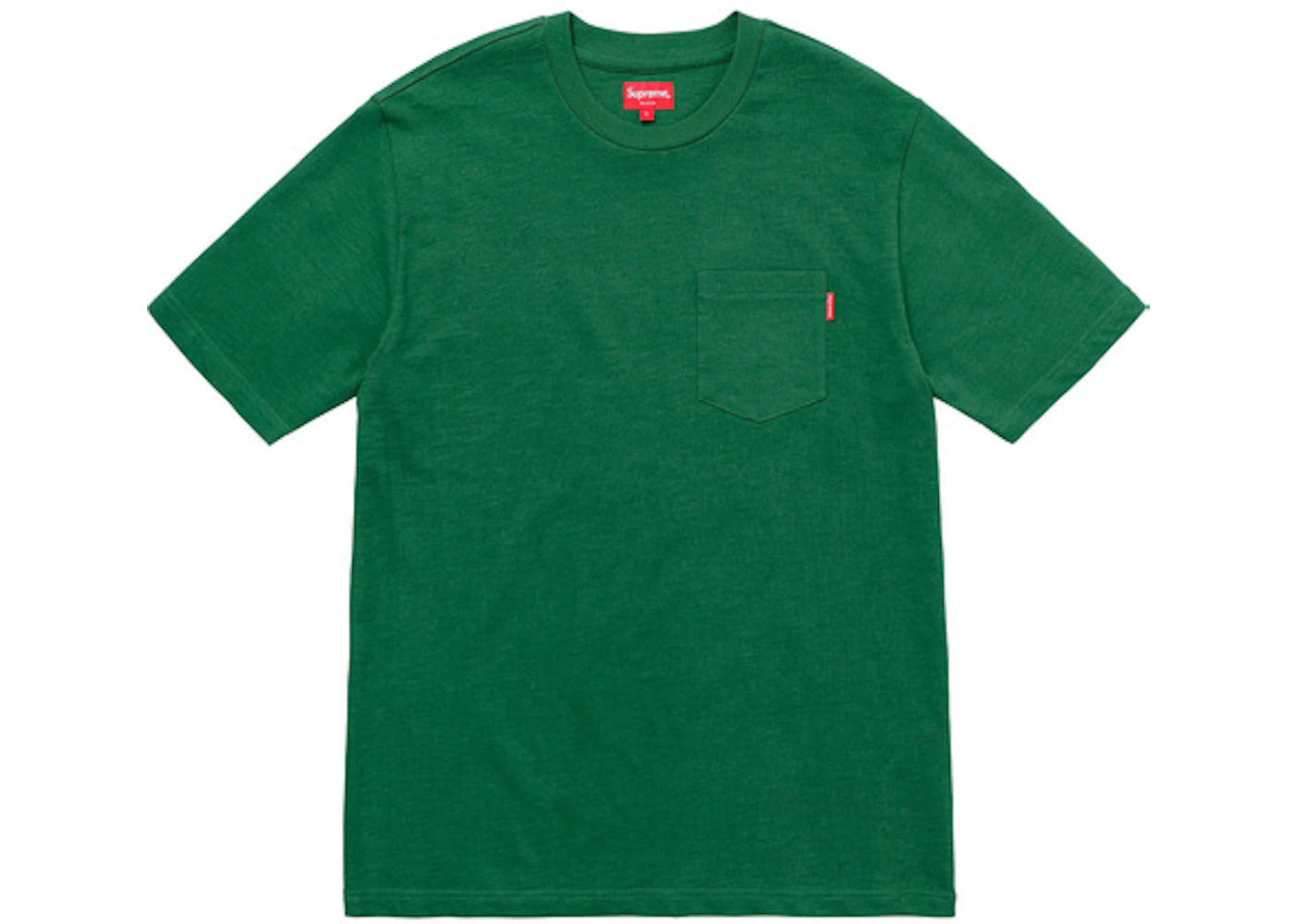 Supreme Pocket Tee (SS18) Kelly Green – Side Kicks