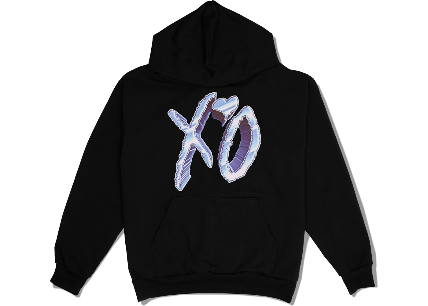 The Weeknd Dawn FM Chrome XO Logo Hoodie Black – Side Kicks