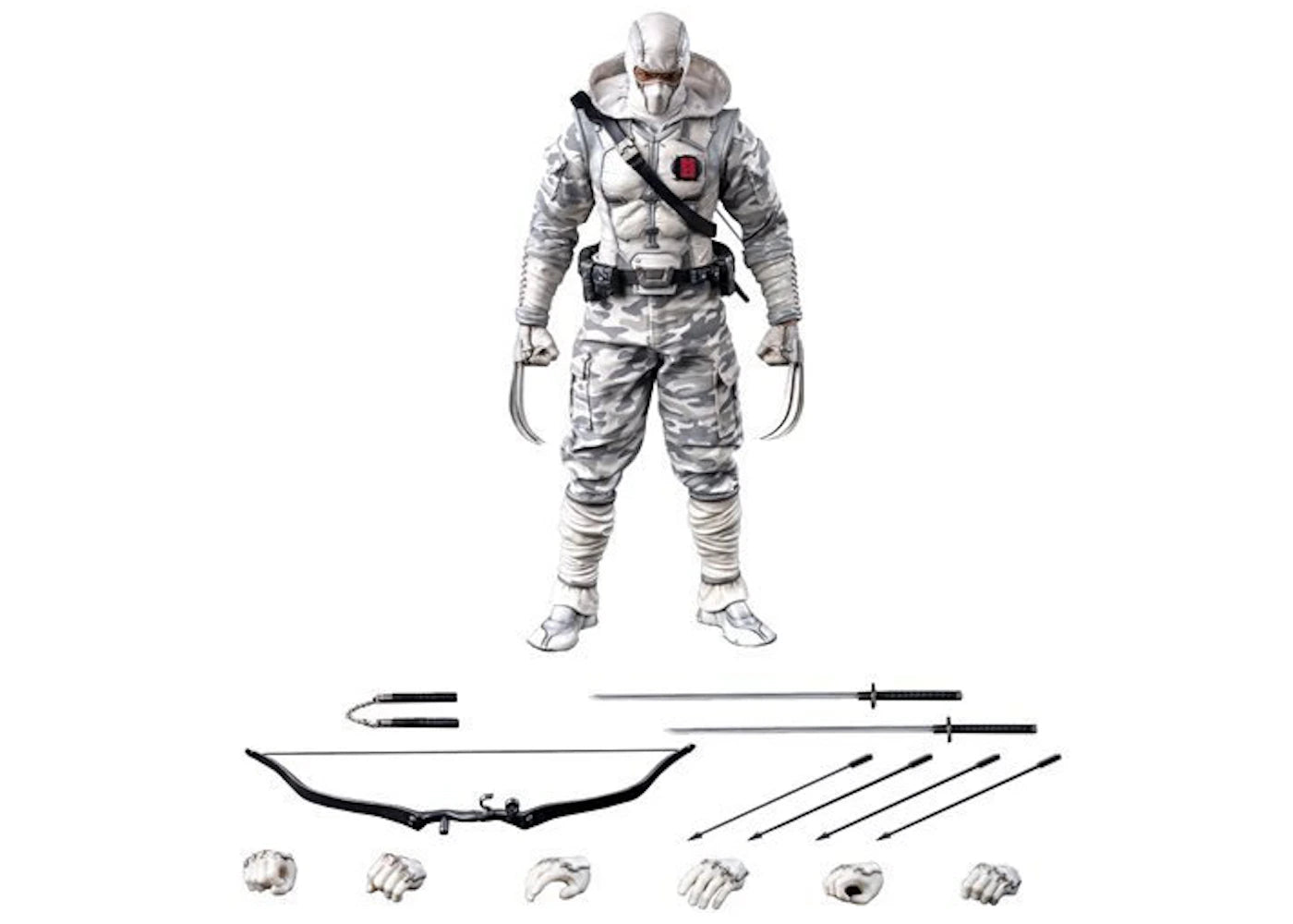 Threezero x Hasbro Gi Joe Figzero Camo Storm Shadow 1/6 Scale Figure W – Side Kicks