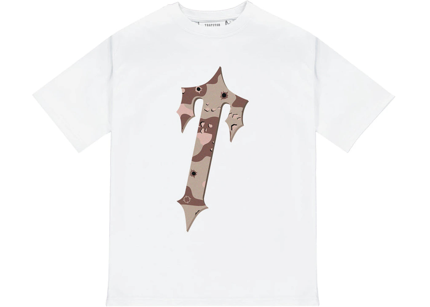 Trapstar Irongate T Desert Camo T-shirt White – Side Kicks