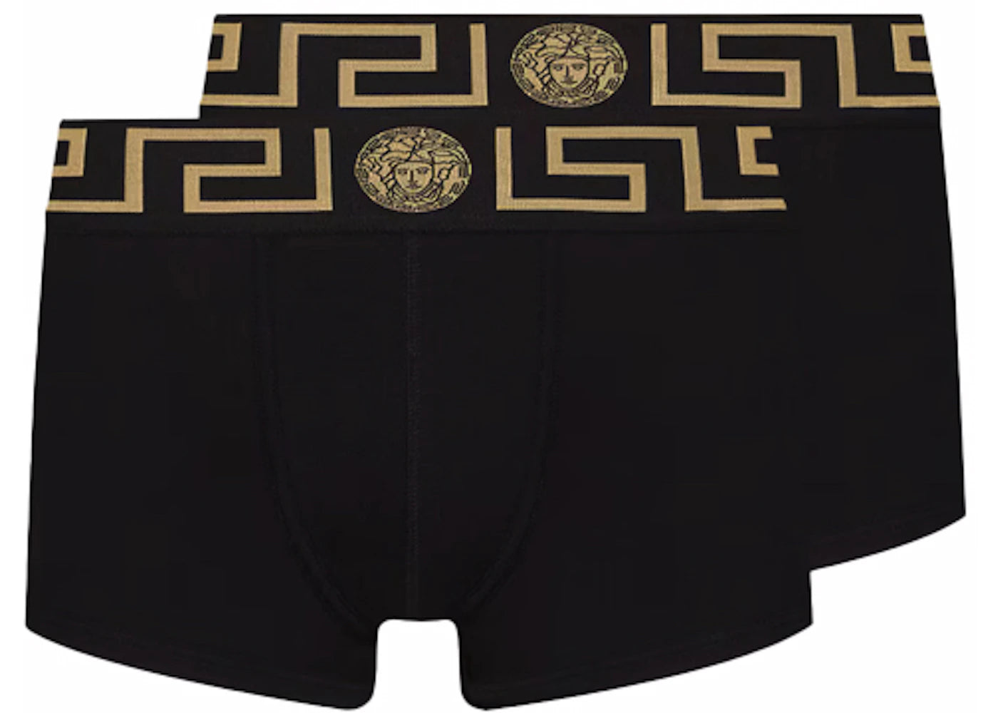 Versace Greca Border Trunks (2 Pack) Black – Side Kicks