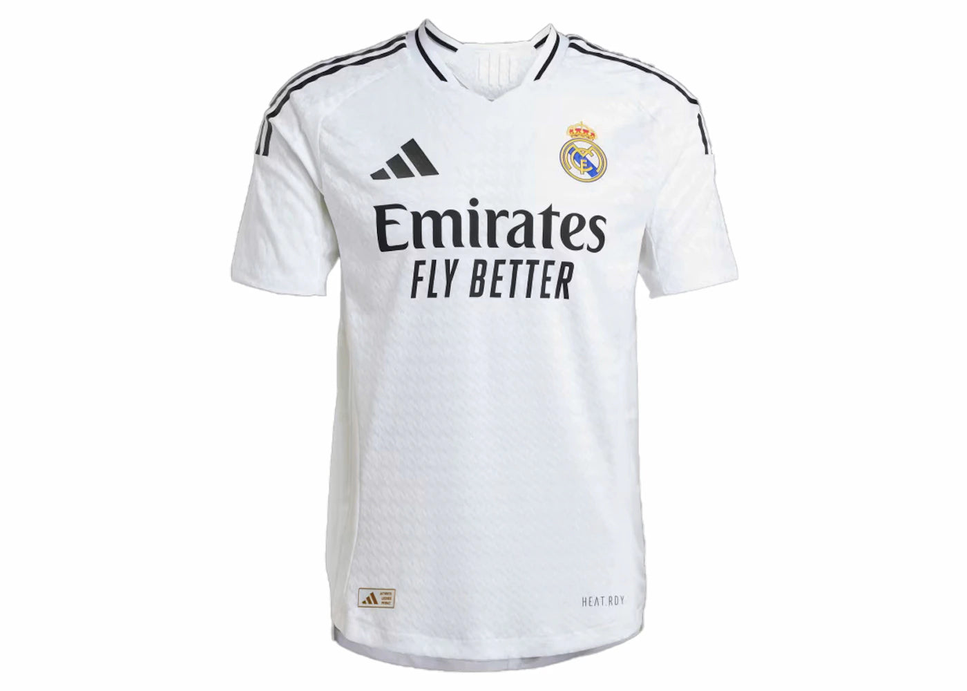 adidas Real Madrid 24/25 Home Authentic Jersey White – Side Kicks
