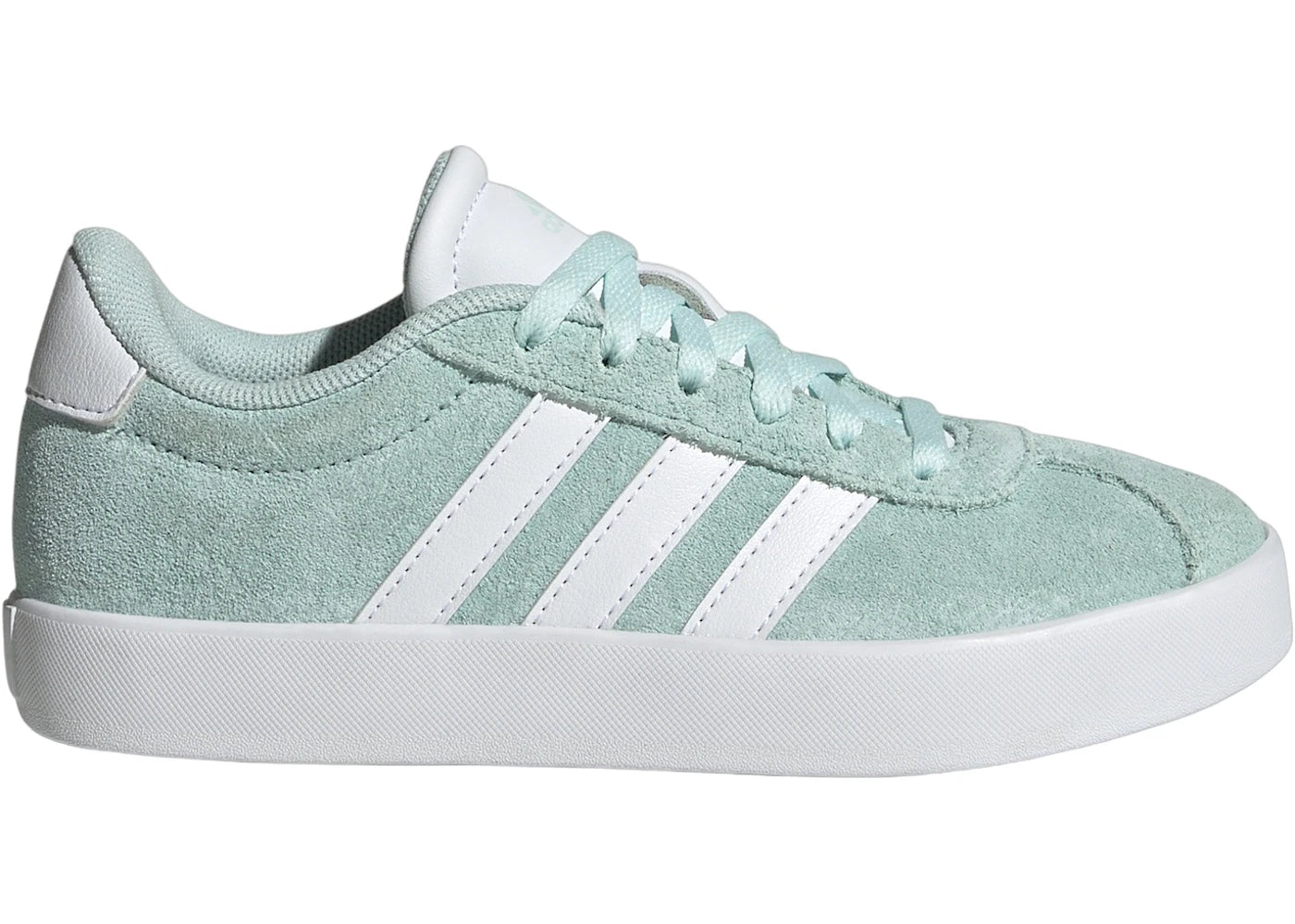 adidas VL Court 3.0 Halo Mint Cloud White Core Black (GS) – Side Kicks