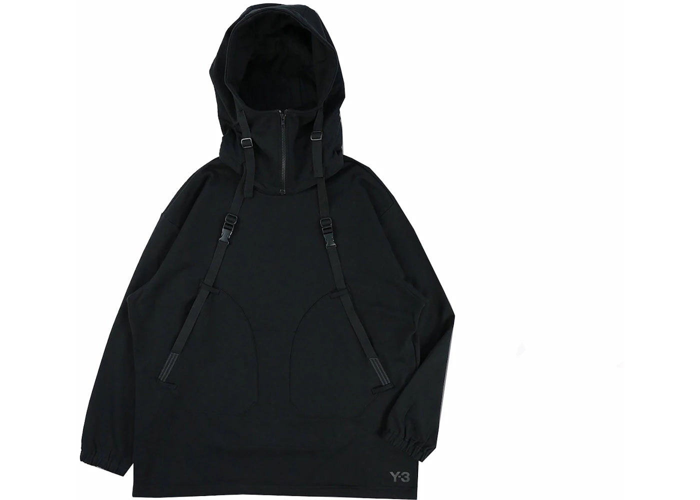 adidas Y-3 Parachute Hoodie Black – Side Kicks