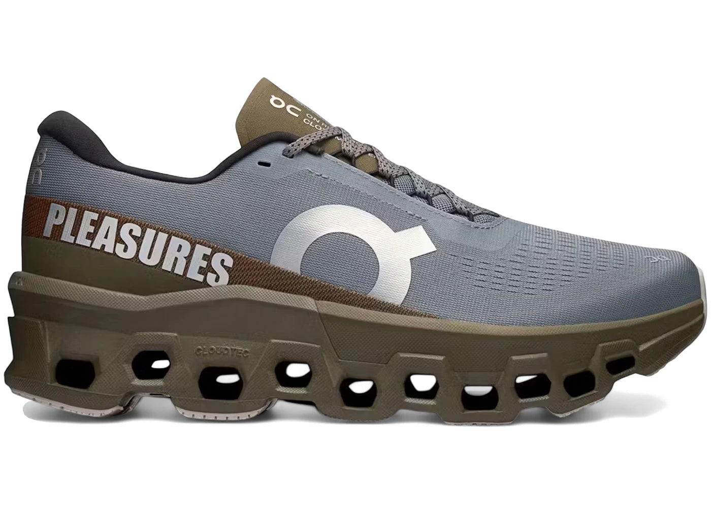 On Running Cloudmonster 2 PLS-TL Pleasures Mist Olive – Side Kicks