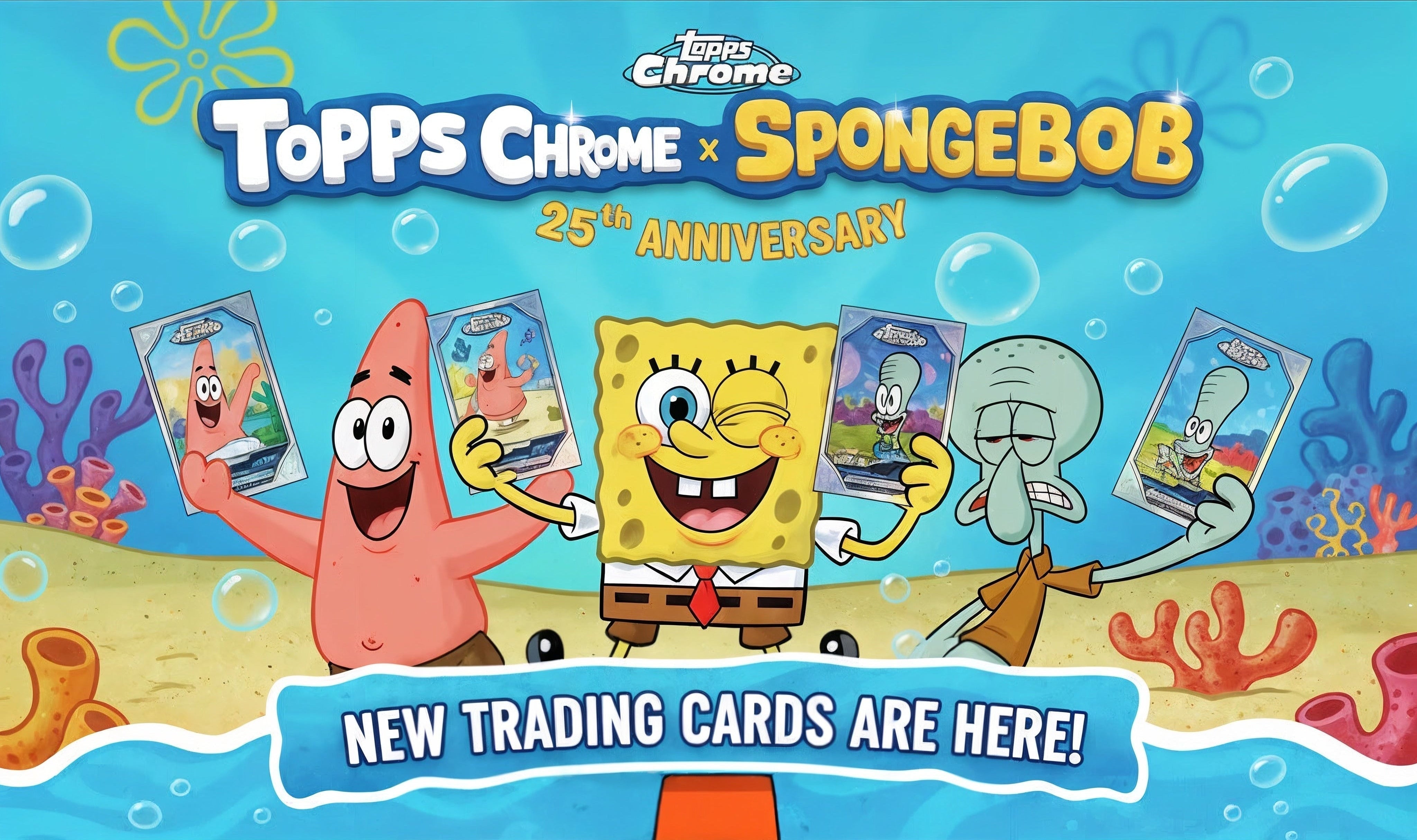 Topps Chrome x SpongeBob (25th Anniversary): What’s Inside, What’s Rar ...