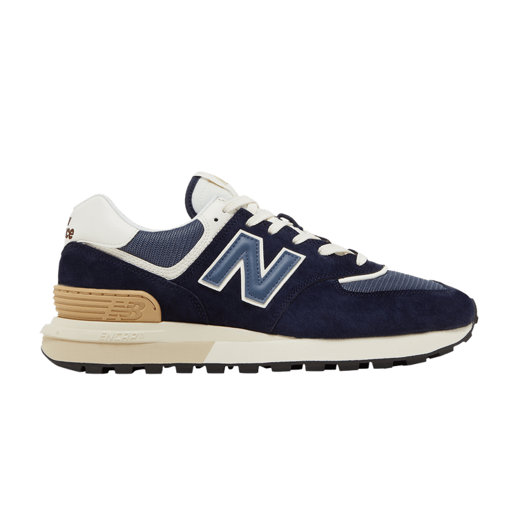 New Balance 574 Navy White Beige – Side Kicks