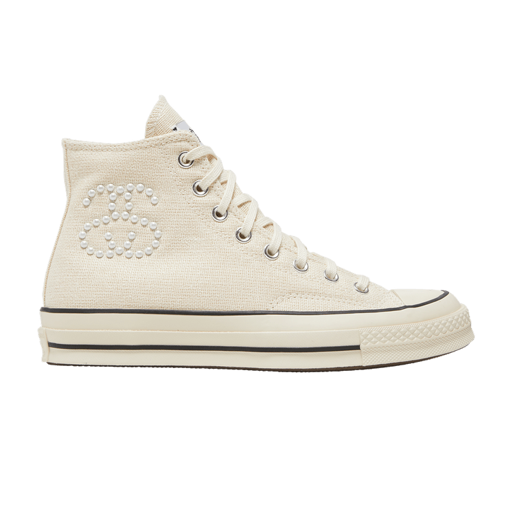 Converse Chuck Taylor All Star 70 Hi Stussy Fossil Pearl – Side Kicks