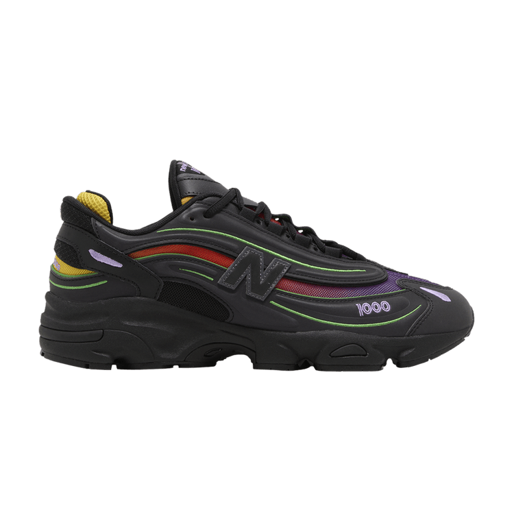 New Balance 1000 Reflective Black Multi-Color – Side Kicks
