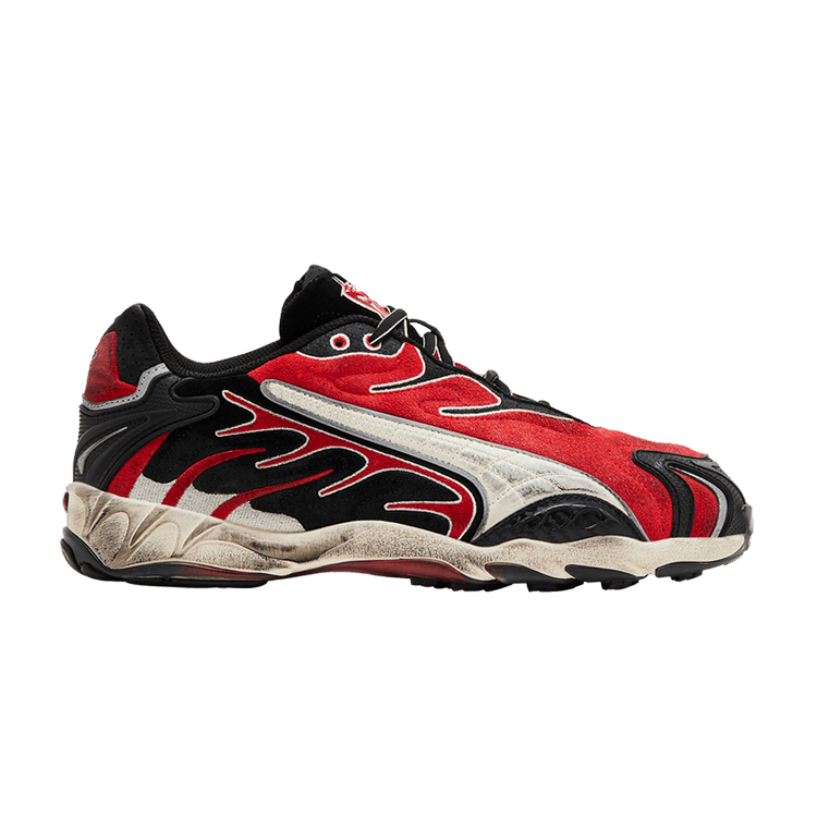 Puma Inhale OG A$AP Rocky Distressed Pack Black Pop Red – Side Kicks