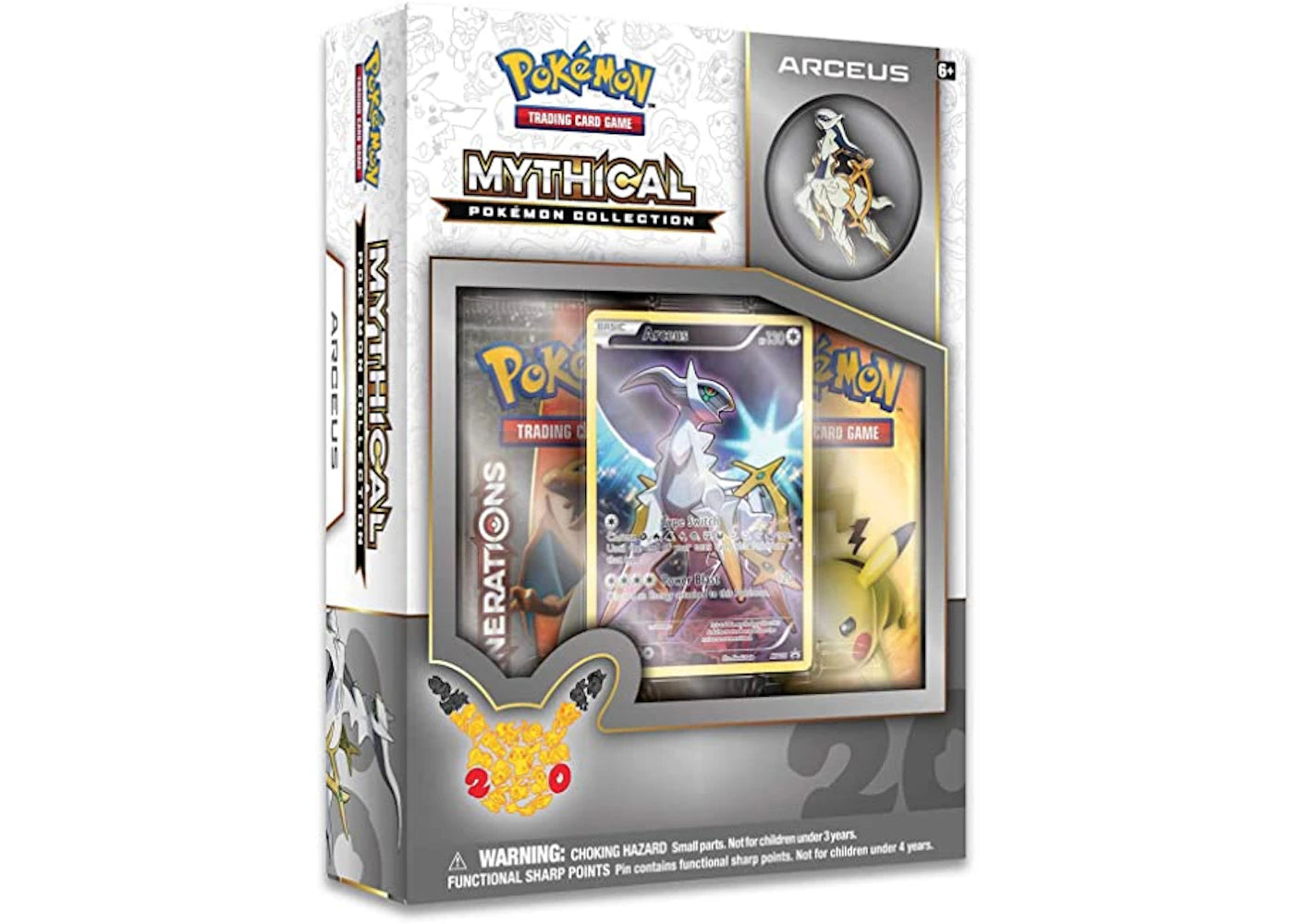 2016 Pokemon TCG Mythical Pokemon Collection Arceus – Side Kicks