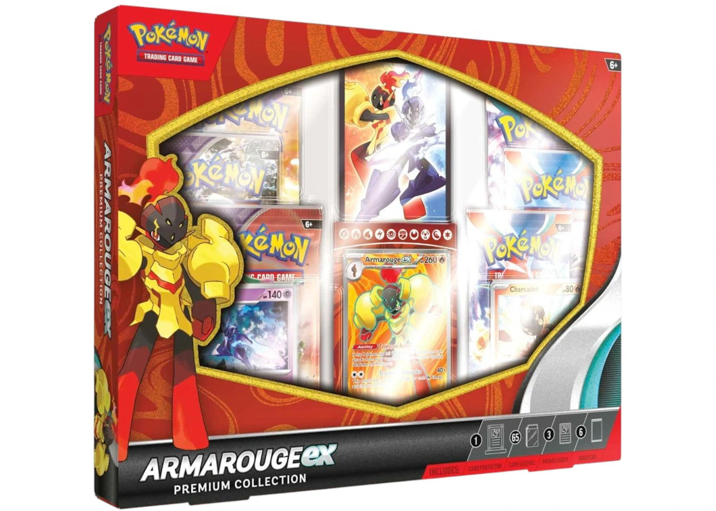2024 Pokémon Scarlet & Violet Amarouge EX Premium Collection Box – Side ...