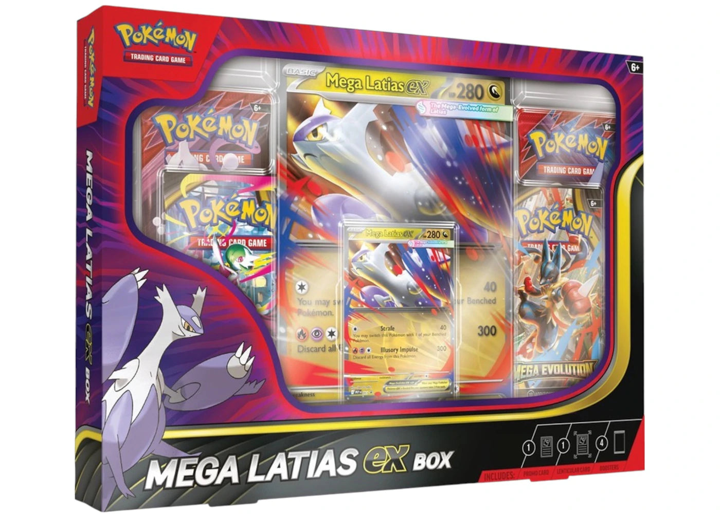 2025 Pokémon Mega Evolution Mega Latias Ex Box – Side Kicks