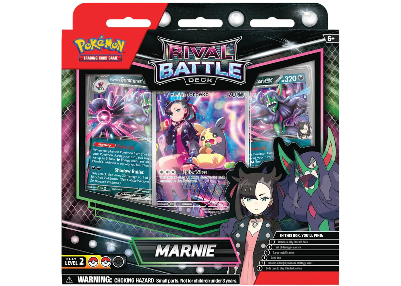 2025 Pokémon Scarlet & Violet Destined Rivals Marnie Rival Battle Deck ...