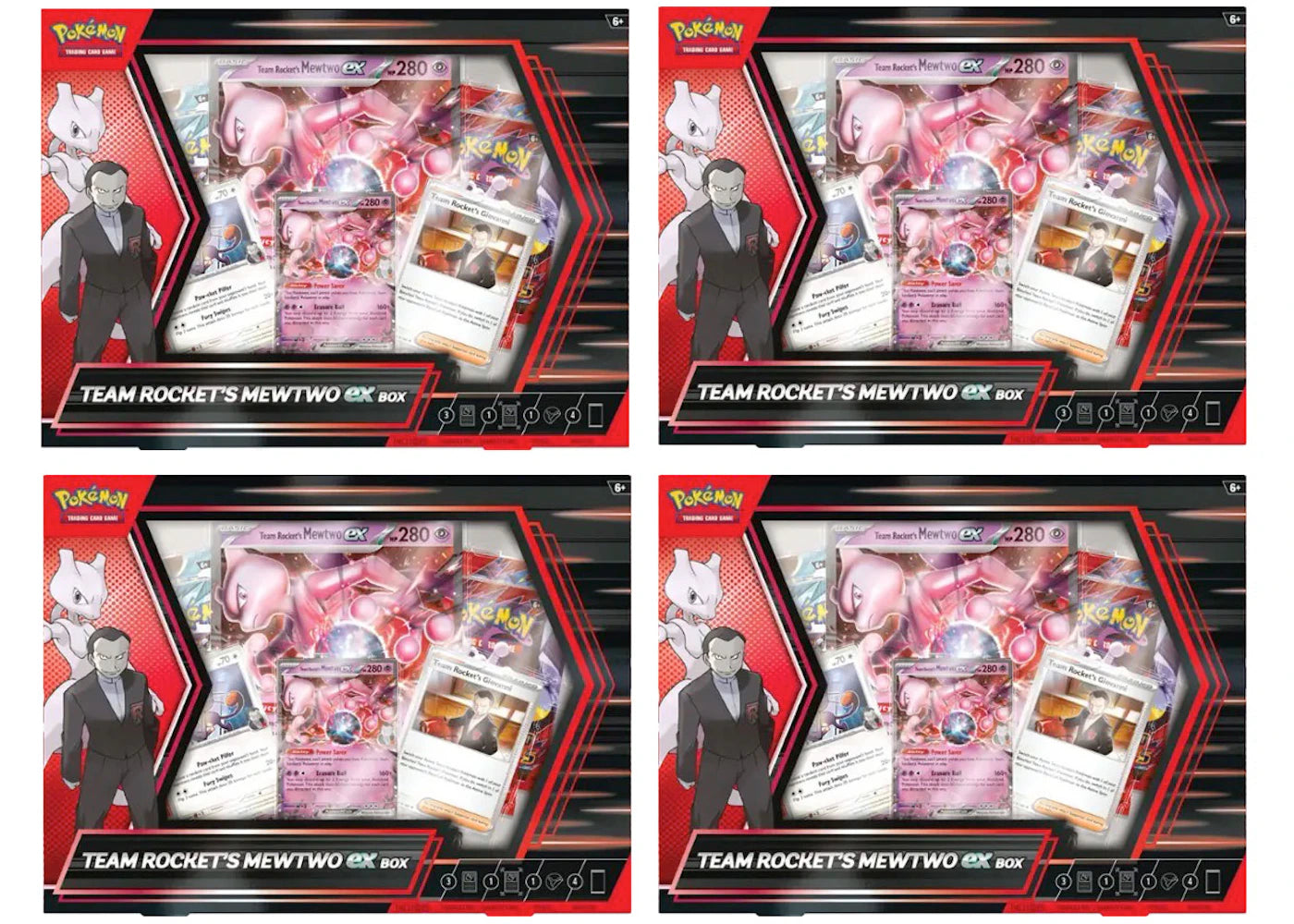 2025 Pokémon Scarlet & Violet Destined Rivals Team Rocket's Mewtwo EX ...