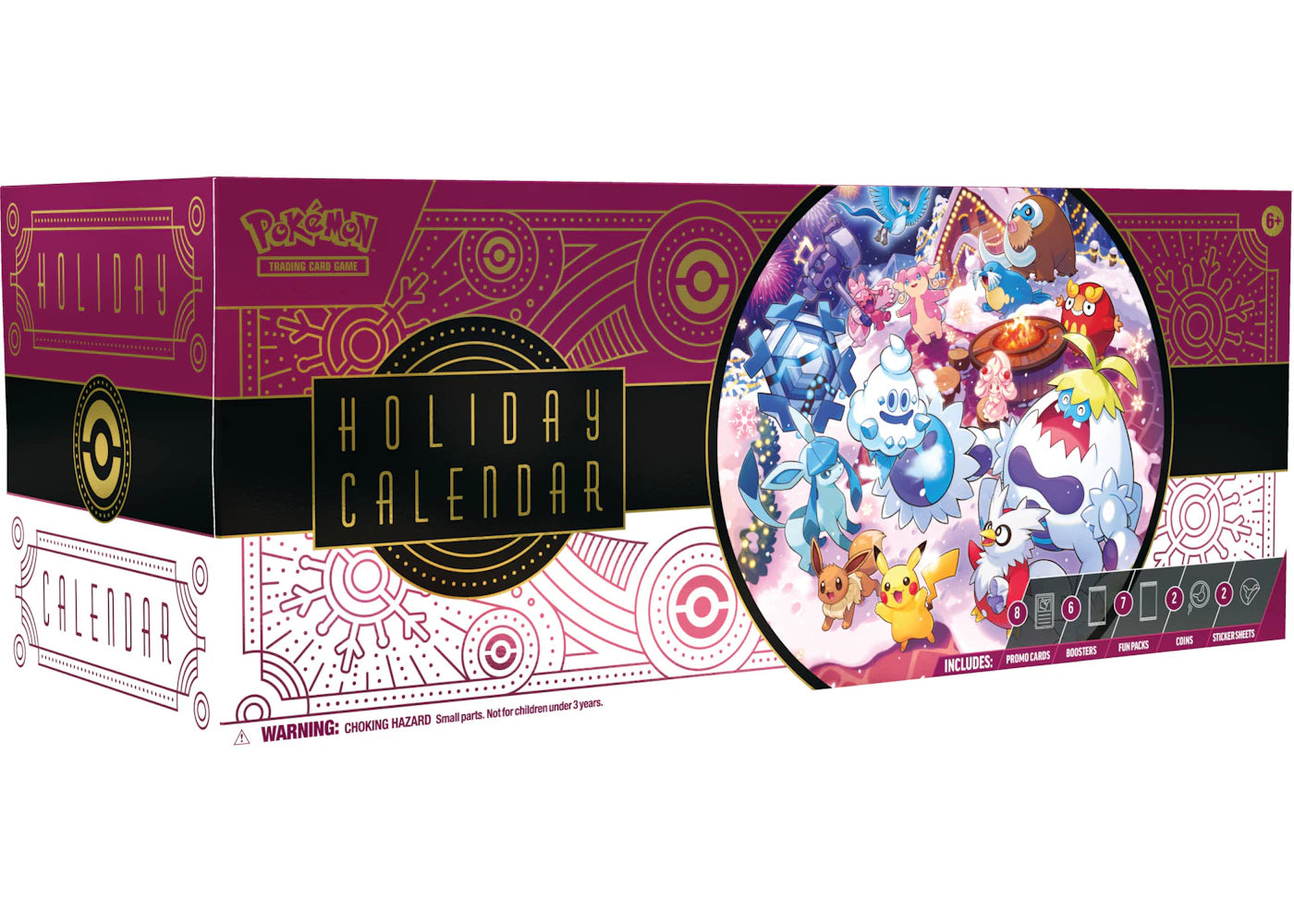2025 Pokémon Scarlet & Violet Holiday Calendar Box – Side Kicks