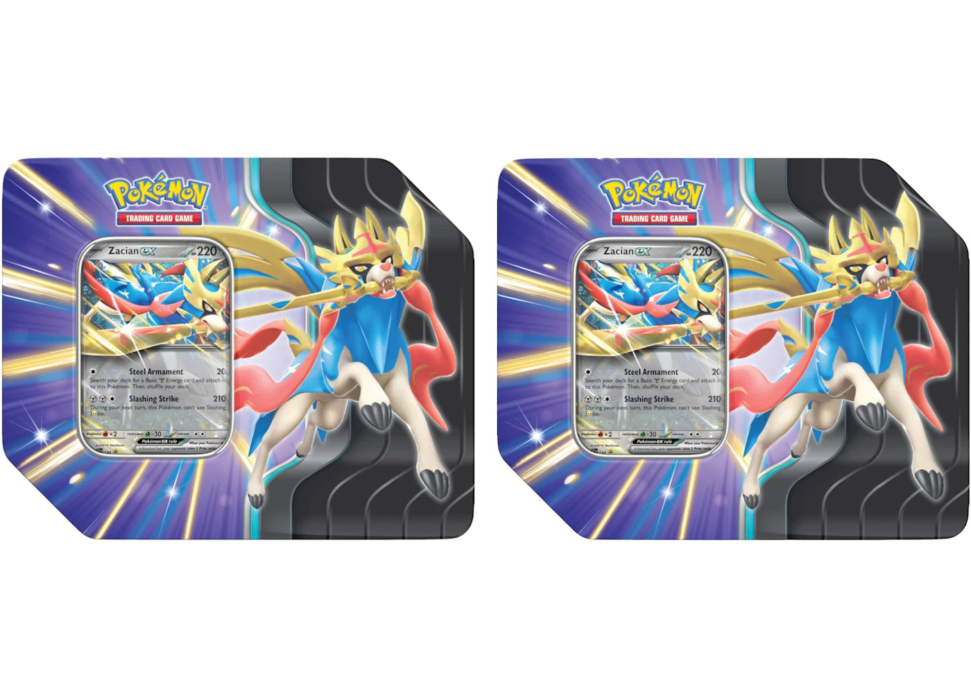 2025 Pokémon Scarlet & Violet Journey Together Zacian EX Slashing Lege ...