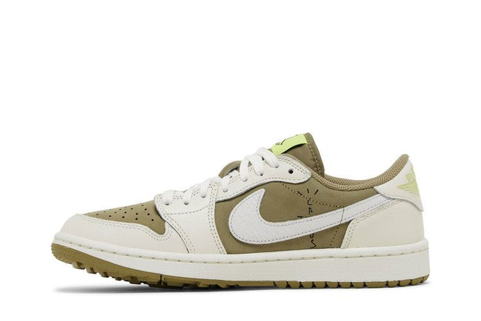 Jordan 1 Retro Low Golf Travis Scott Neutral Olive – Side Kicks