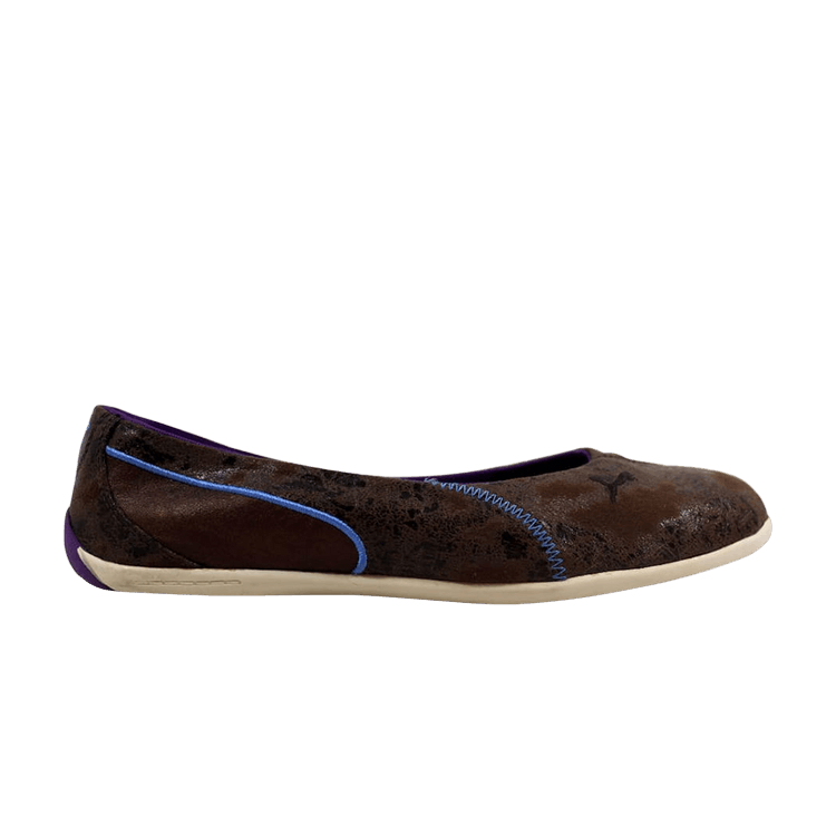 Puma Motorina Ballerina Distressed Chocolate Brown (Women's) – Side Kicks
