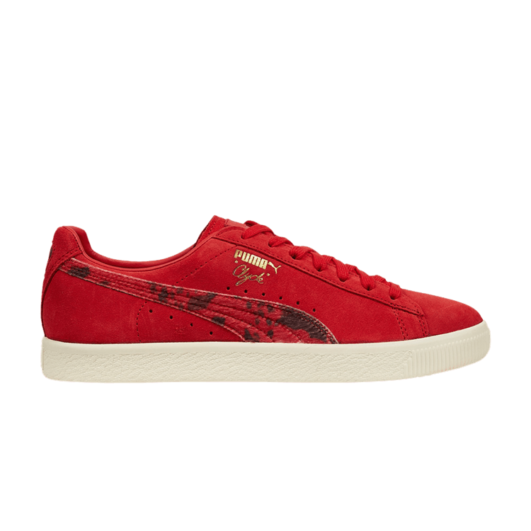 Puma Clyde Packer Shoes Cow Suit Red – Side Kicks