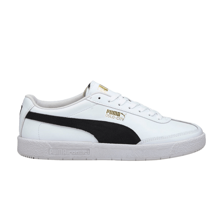 Puma Oslo City White Black Gold – Side Kicks