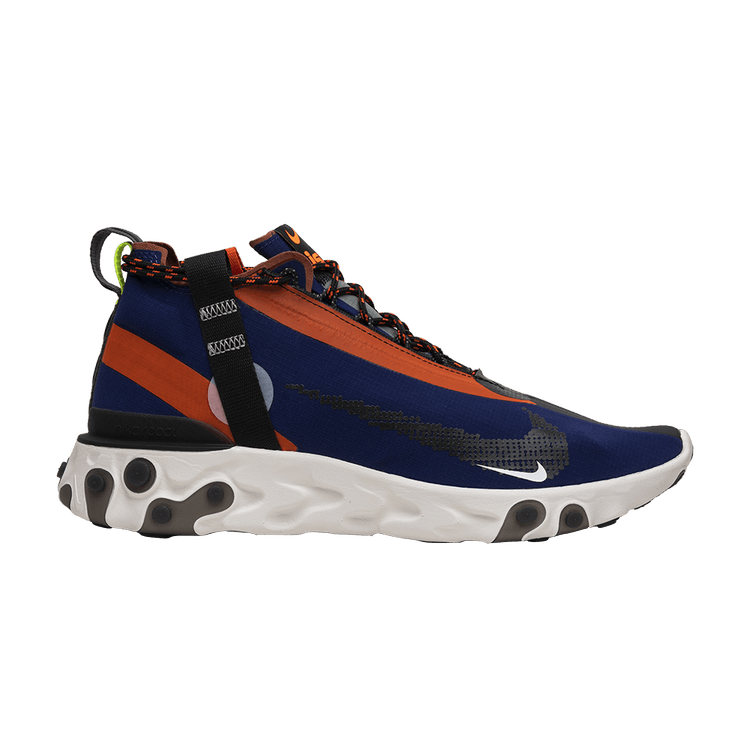 Nike React Runner Mid WR ISPA Blue Void Team Orange – Side Kicks