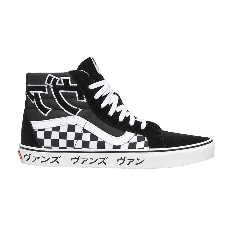 Vans Sk8-Hi Japanese Type Black White – Side Kicks
