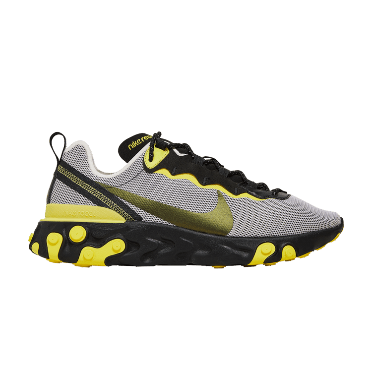 Nike React Element 55 Dynamic Yellow – Side Kicks