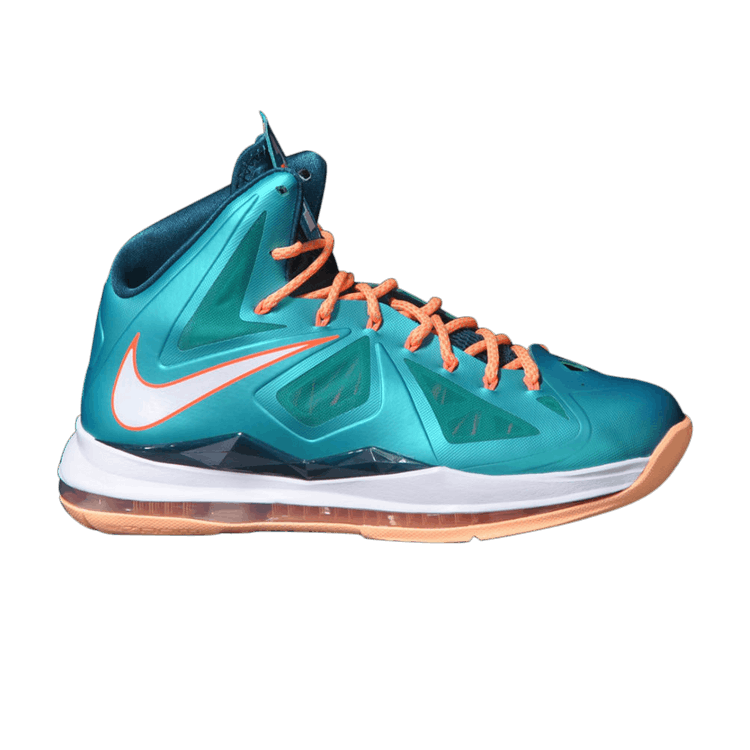 Nike LeBron X Miami Dolphins – Side Kicks