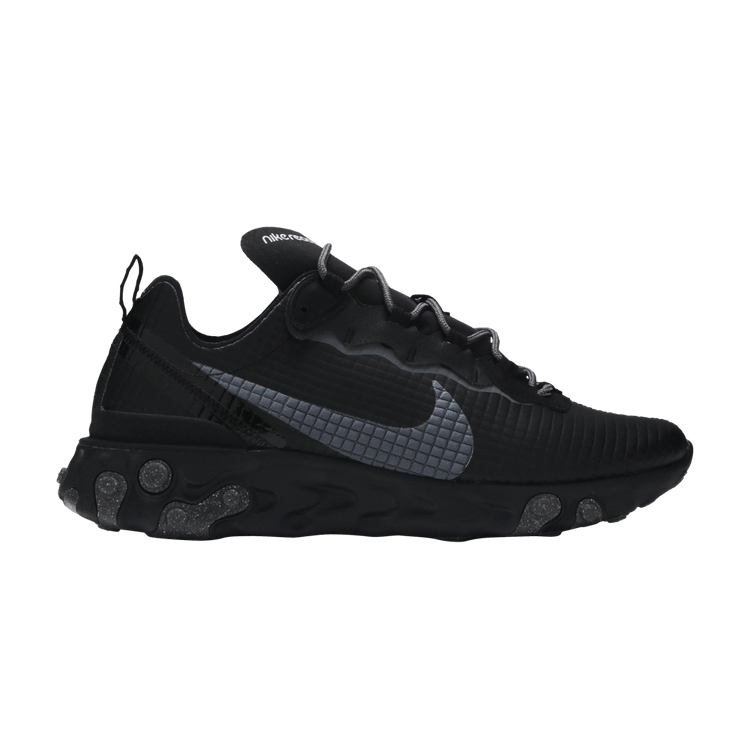 Nike React Element 55 Grid Black Dark Grey – Side Kicks