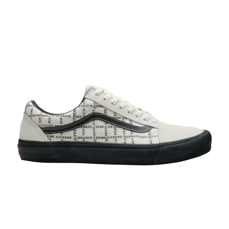Vans Old Skool Supreme Grid White – Side Kicks