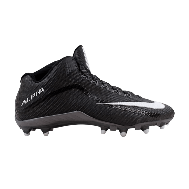Nike Alpha Pro 2 3/4 TD Black/White-Metallic Dark Grey – Side Kicks