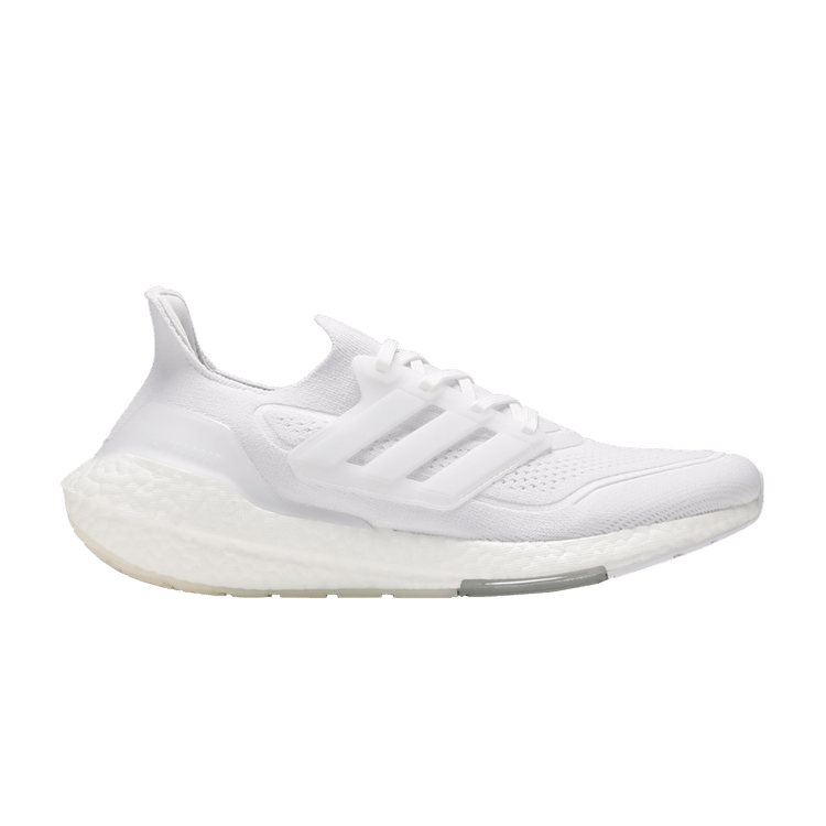 adidas Ultra Boost 21 Triple White – Side Kicks