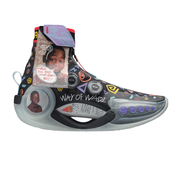 Li-Ning Way of Wade 9 Infinity Moment – Side Kicks
